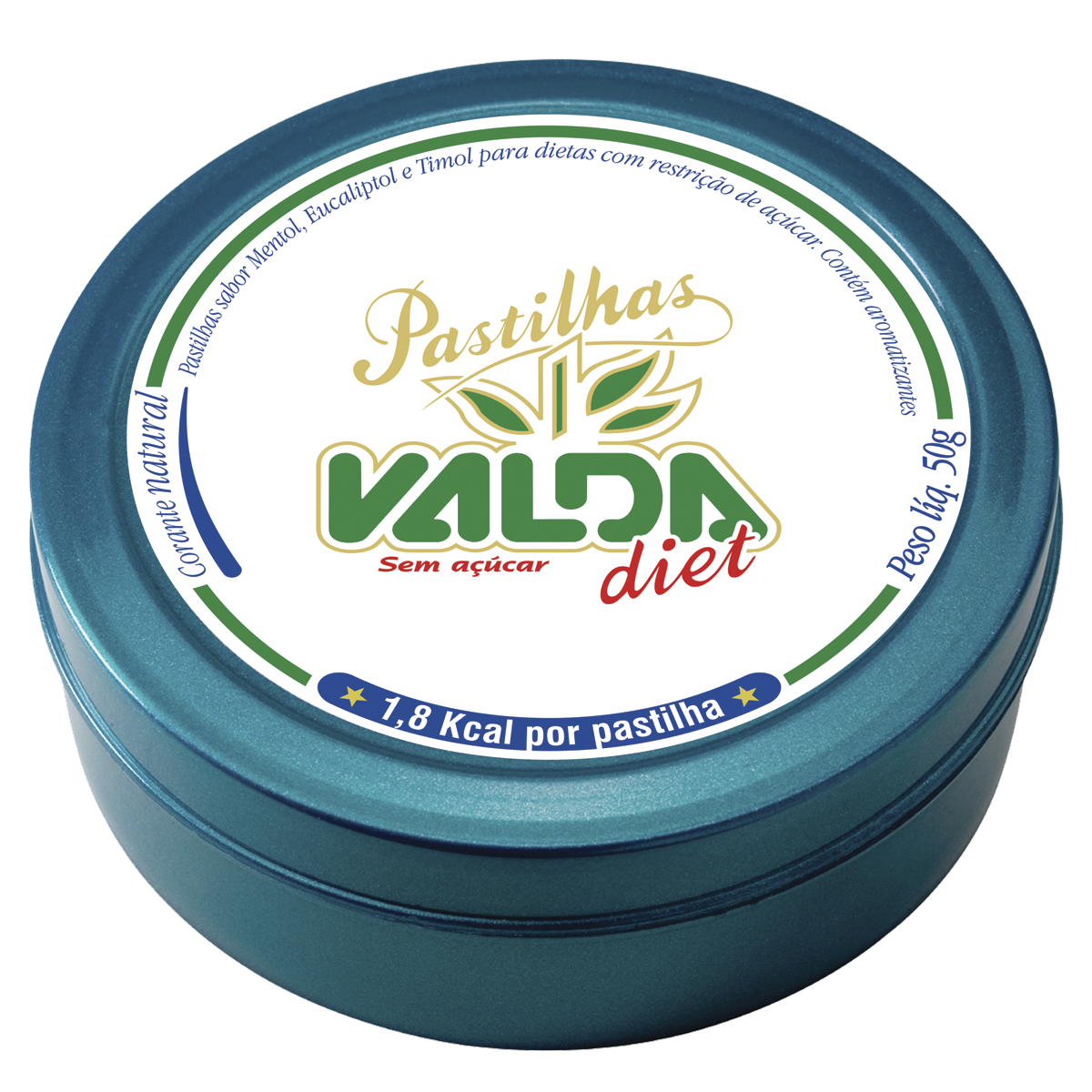 Valda Diet Lata 50g Euro no atacado direto com fornecedor