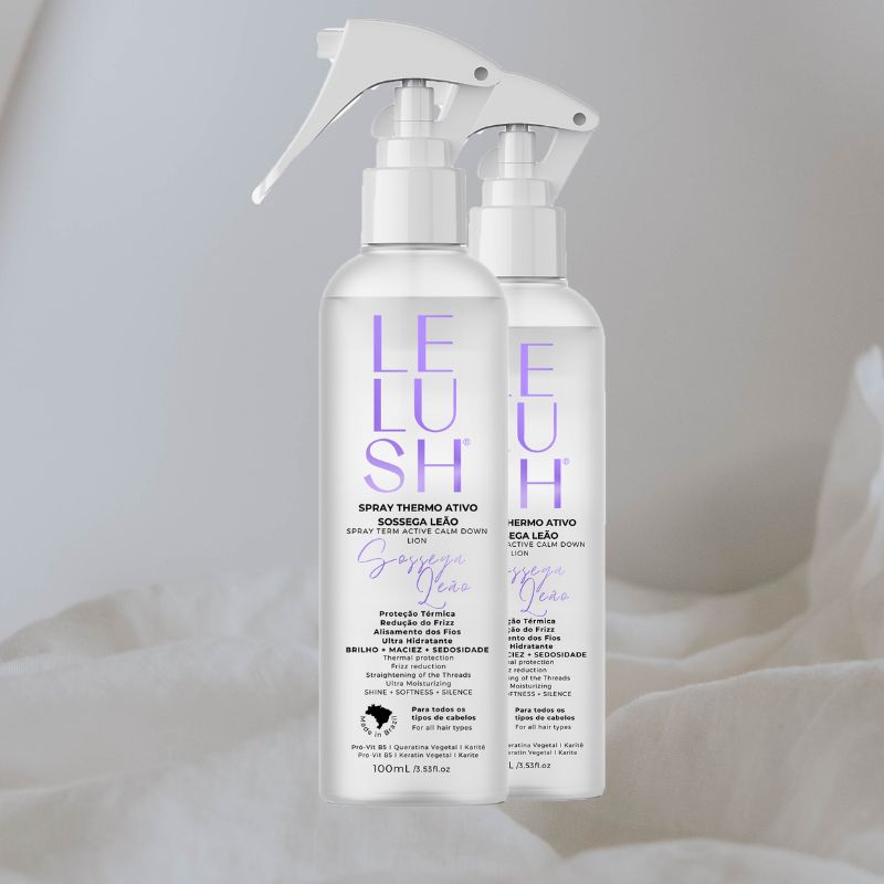 Spray Thermo Ativo Sussega Leão LELUSH 120ml no atacado direto com fornecedor